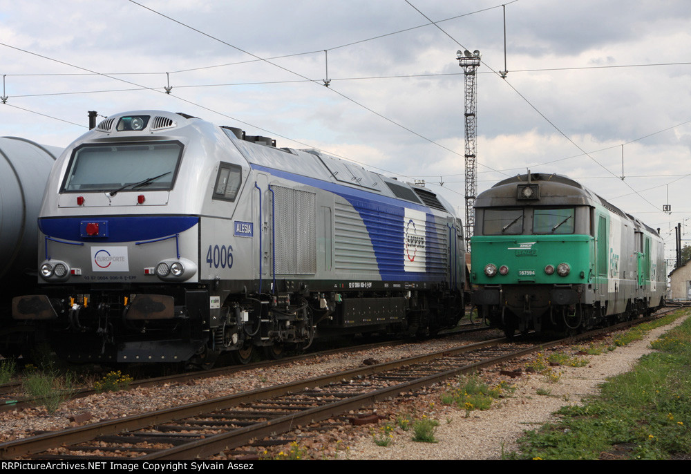 Europorte 4006. SNCF BB 67494-67444